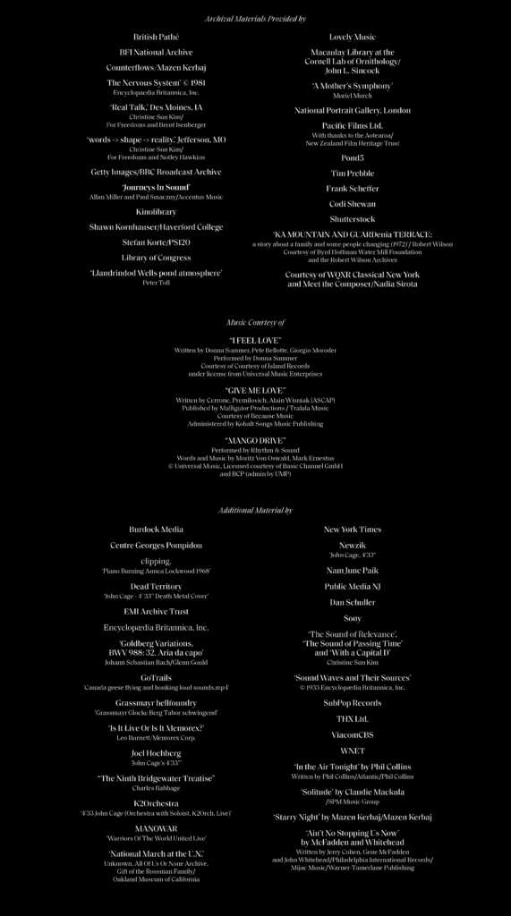 32 Sounds - Immersive Documentary by Sam Green